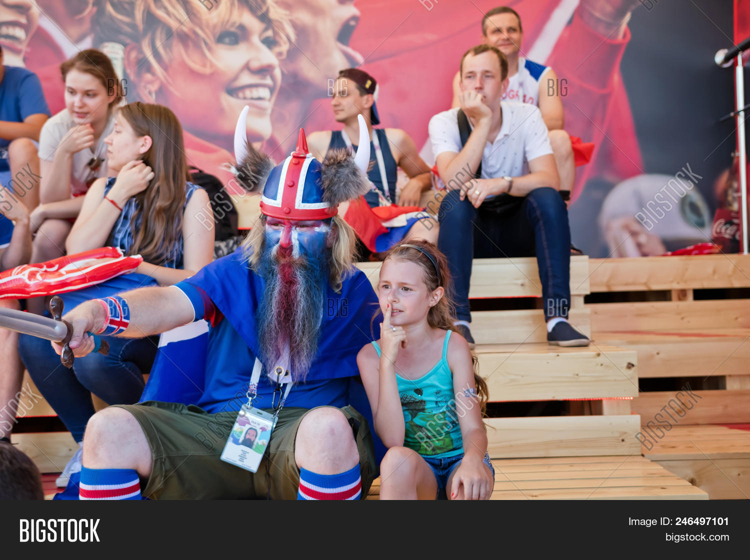 Fans Team Iceland Image & Photo (Free Trial) | Bigstock