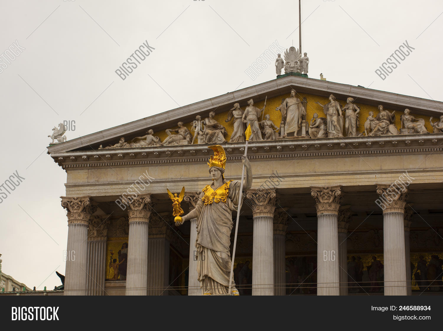 Statue Pallas-athena- Image & Photo (Free Trial) | Bigstock