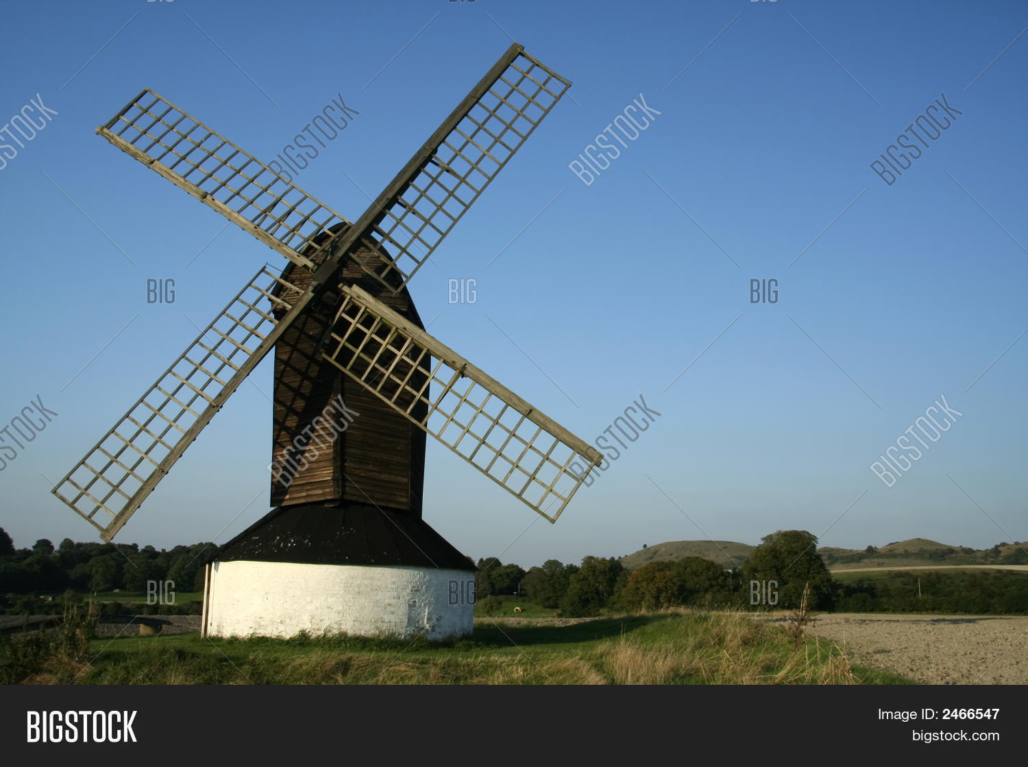 Pitstone Windmill Image & Photo (Free Trial) | Bigstock