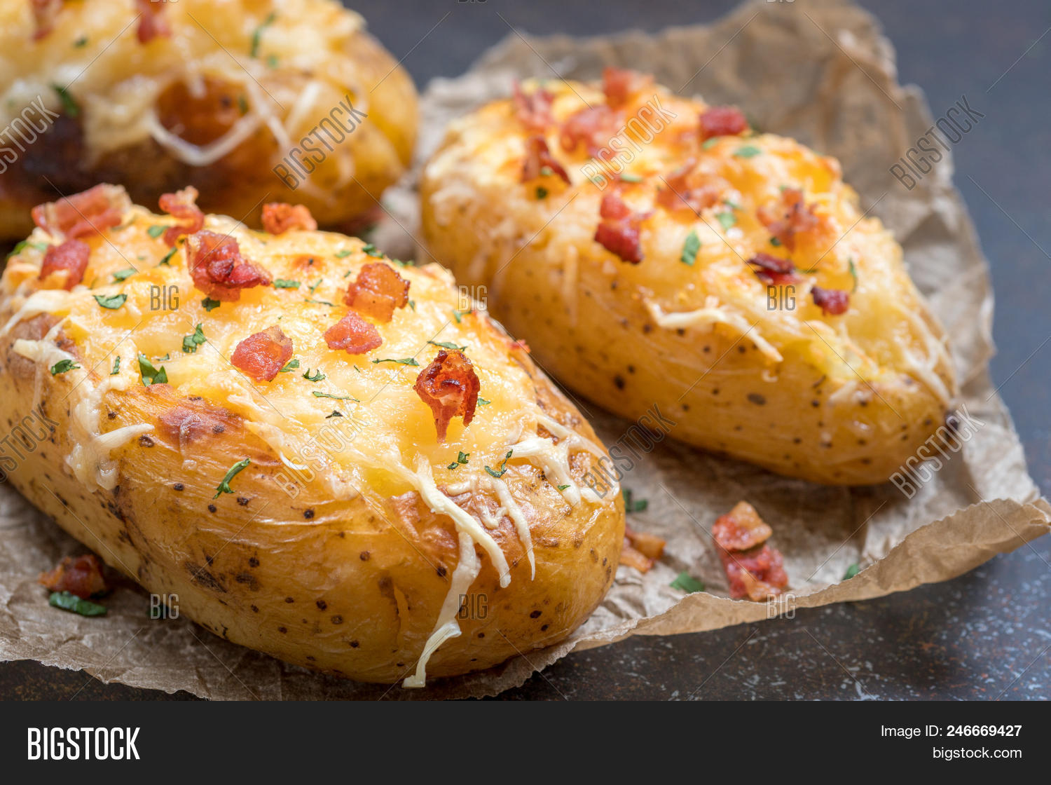 Baked Loaded Potato Image & Photo (Free Trial) | Bigstock