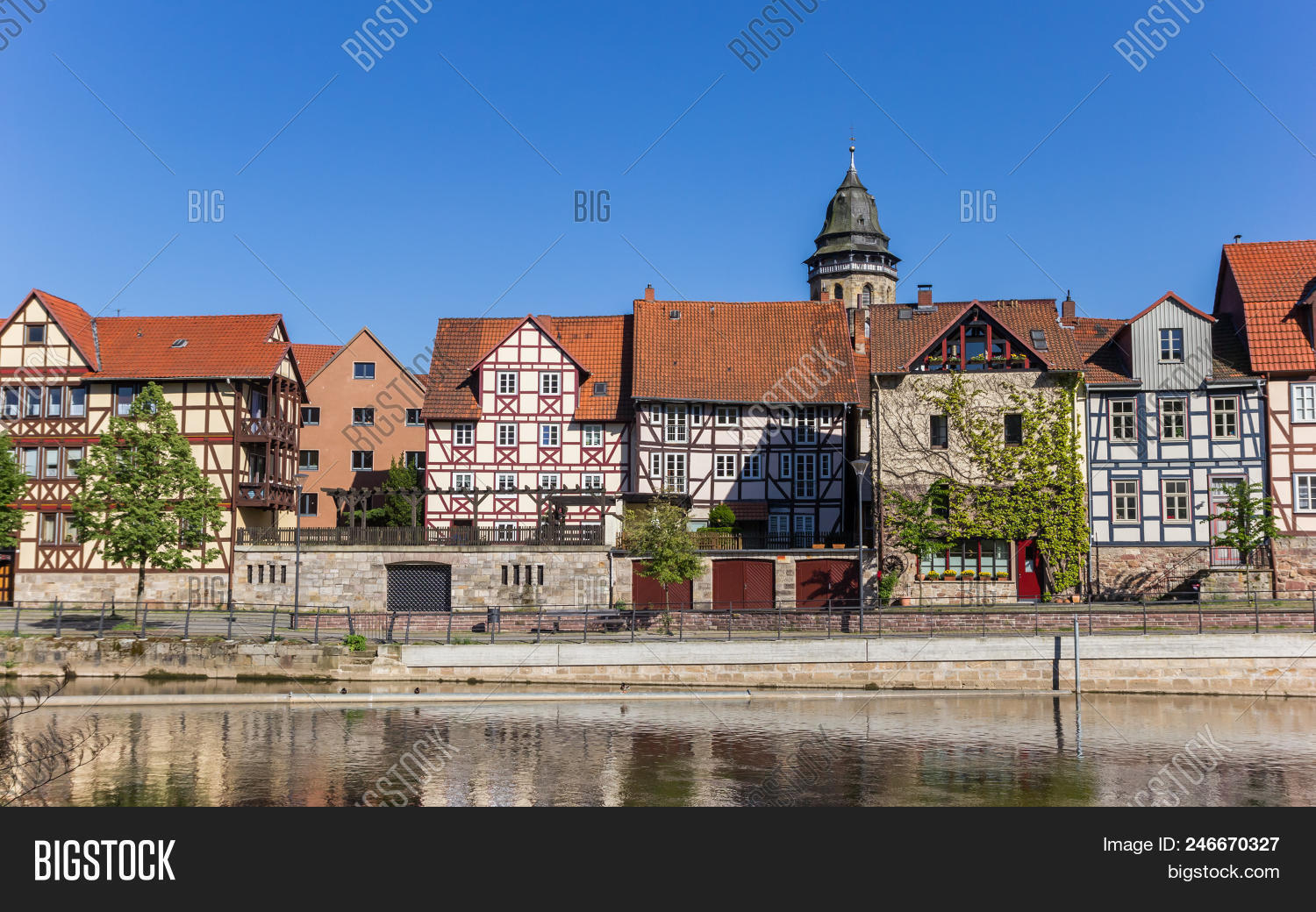 Historic Houses Fulda Image & Photo (Free Trial) | Bigstock
