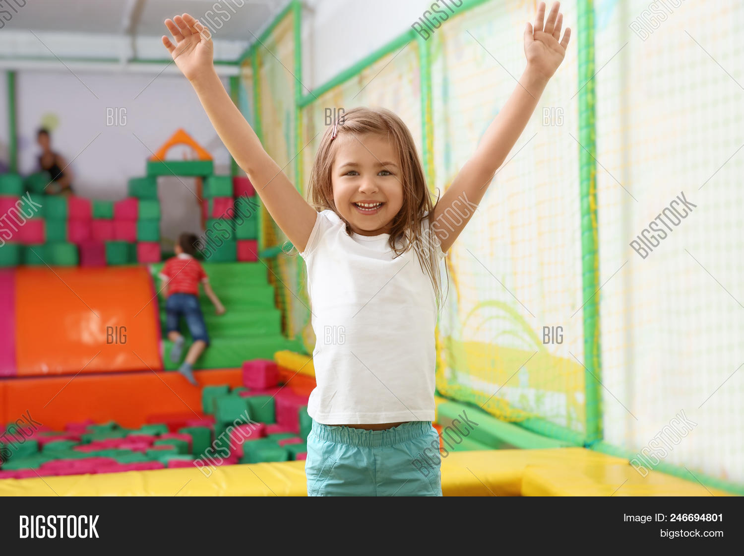 Cute Girl Playing Image & Photo (Free Trial) | Bigstock