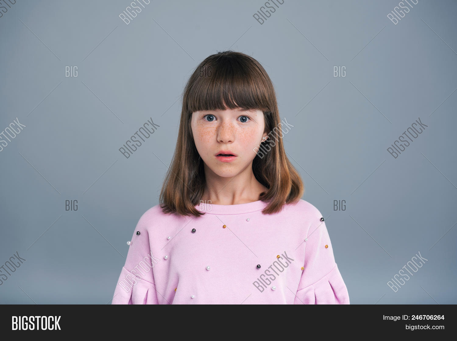 Slightly Scared. Cute Image & Photo (Free Trial) | Bigstock