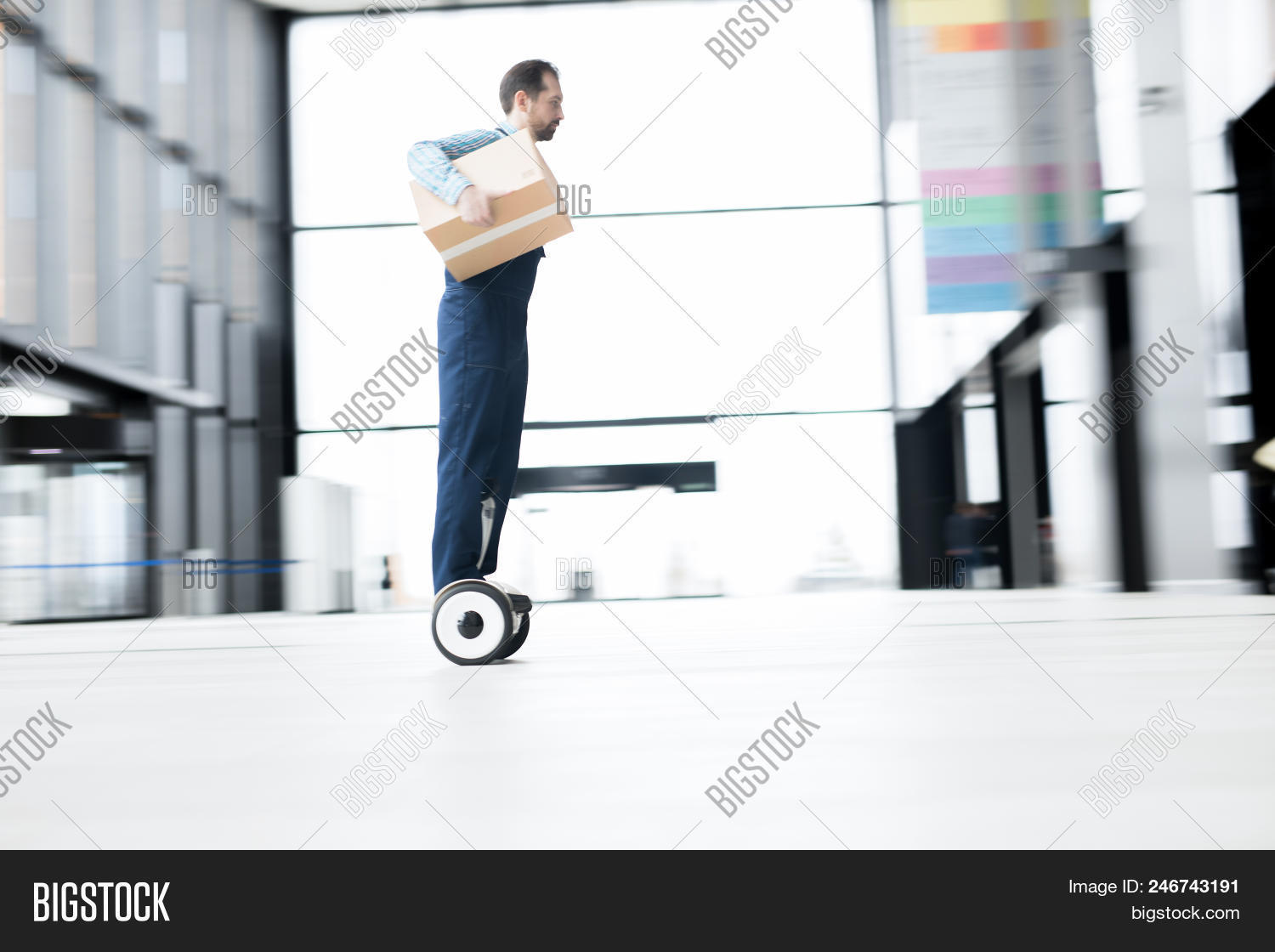 Delivery Service Staff Image & Photo (Free Trial) | Bigstock
