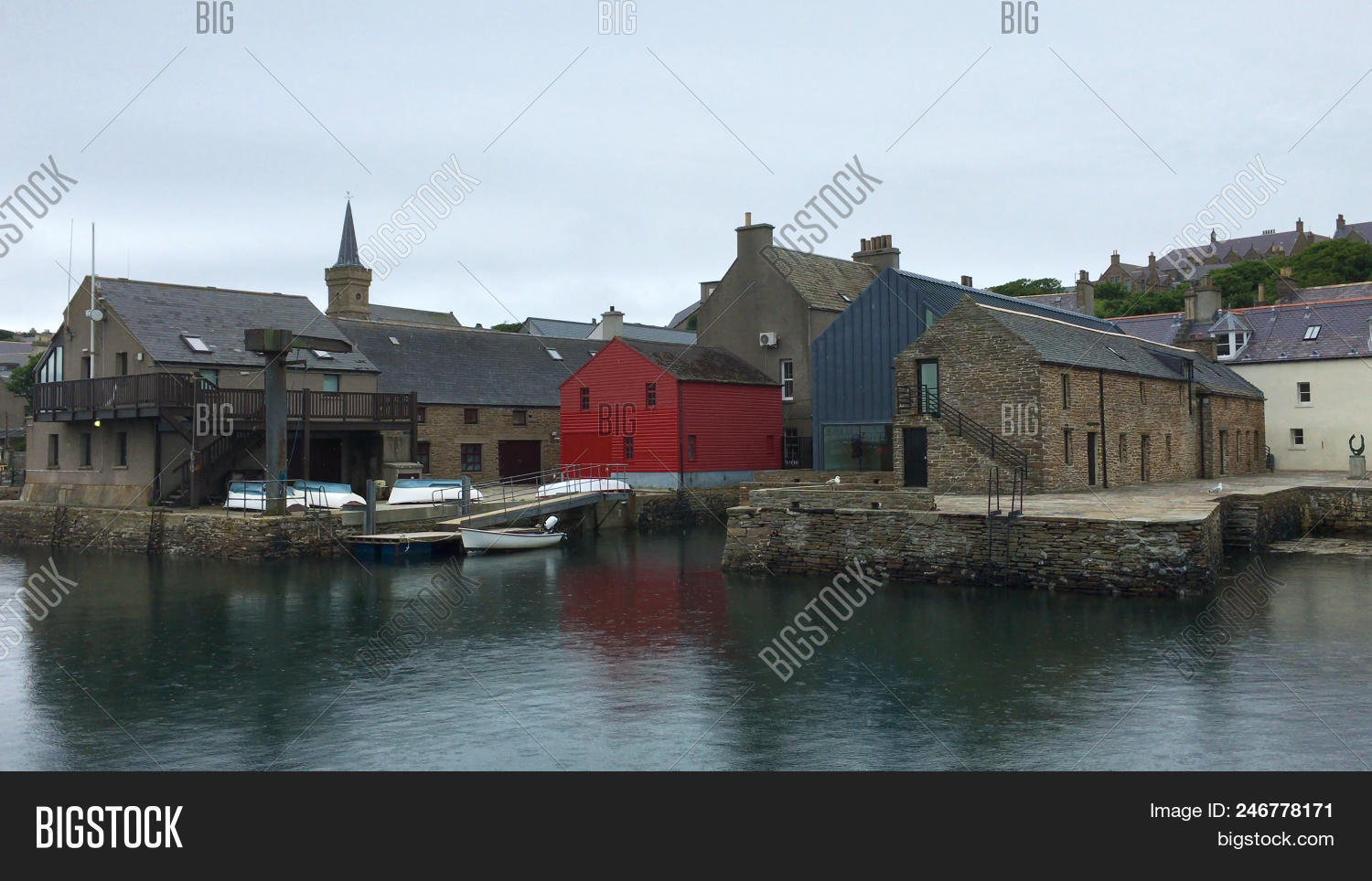 Scene Stromness Image & Photo (Free Trial) | Bigstock