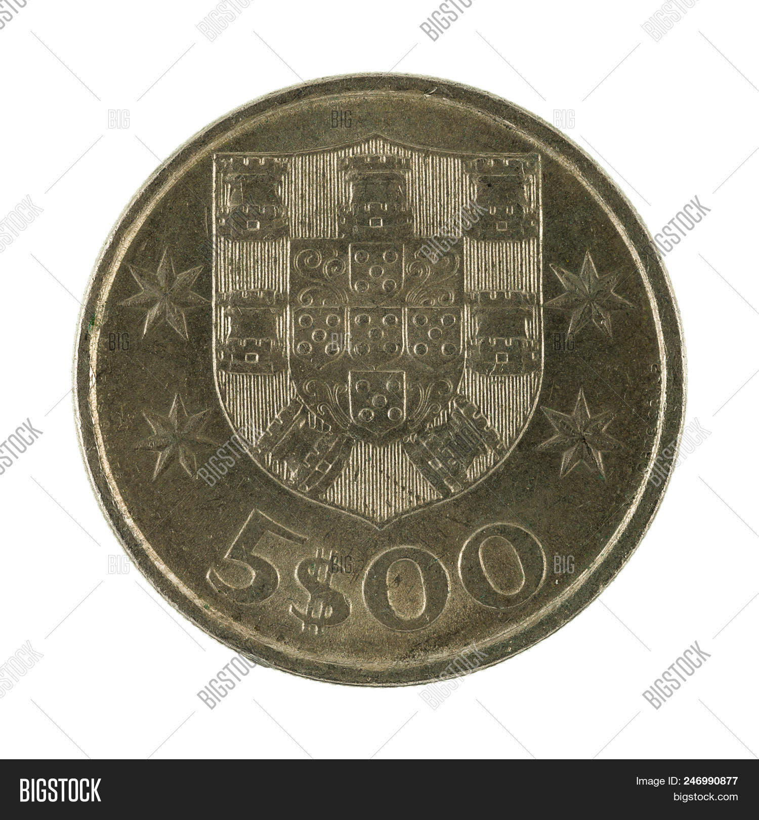 Five Portuguese Escudo Image & Photo (Free Trial) | Bigstock