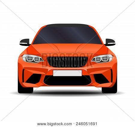 Realistic Car. Vector Vector & Photo (Free Trial) | Bigstock