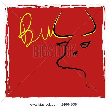 Bull Drawing Images, Illustrations & Vectors (Free) - Bigstock