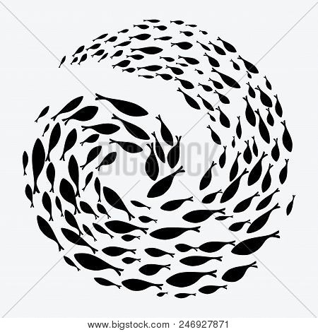 School Fish. Group Vector & Photo (Free Trial) | Bigstock