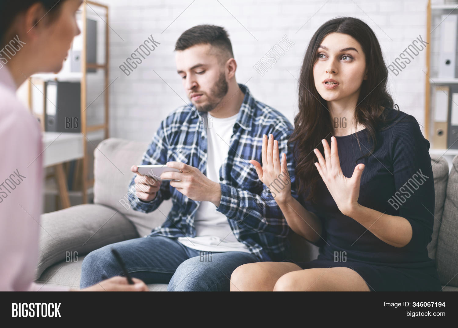 Angry Woman Talking Image & Photo (Free Trial) | Bigstock