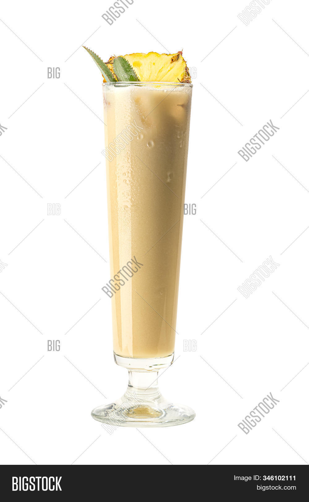 Pina Colada Tall Glass Image & Photo (Free Trial) | Bigstock