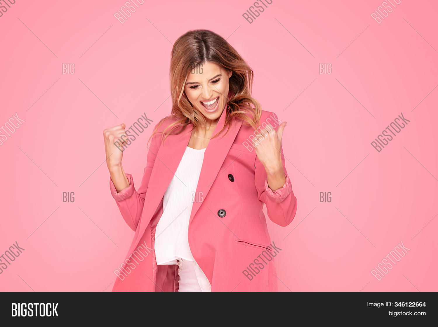 Happy Excited Woman Image & Photo (Free Trial) | Bigstock