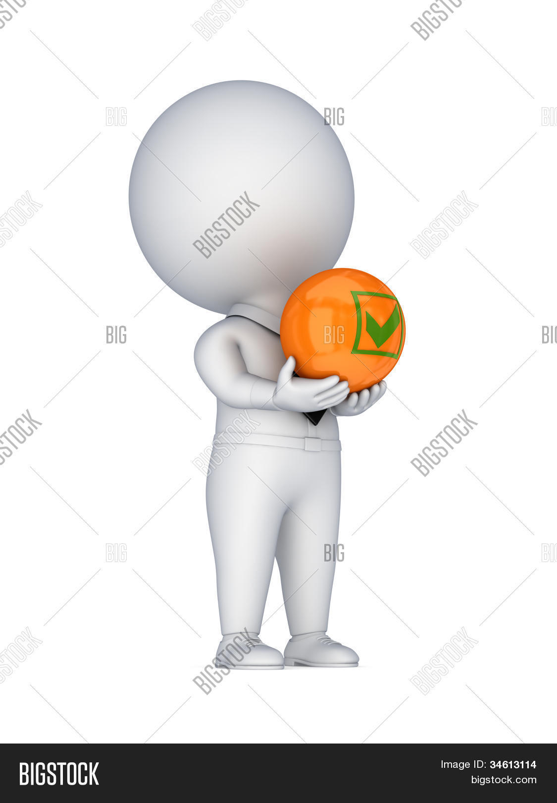 3d Small Person Tick Image & Photo (Free Trial) | Bigstock