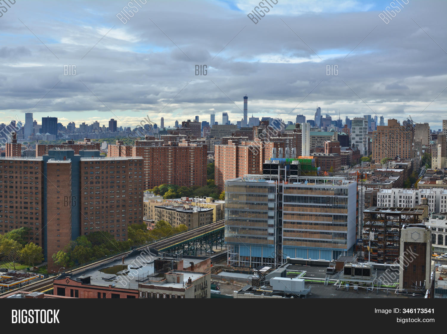Manhattan View Harlem Image & Photo (Free Trial) | Bigstock