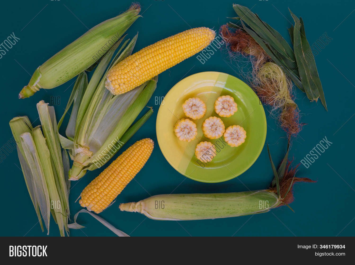 Plate Corn On Image & Photo (Free Trial) | Bigstock