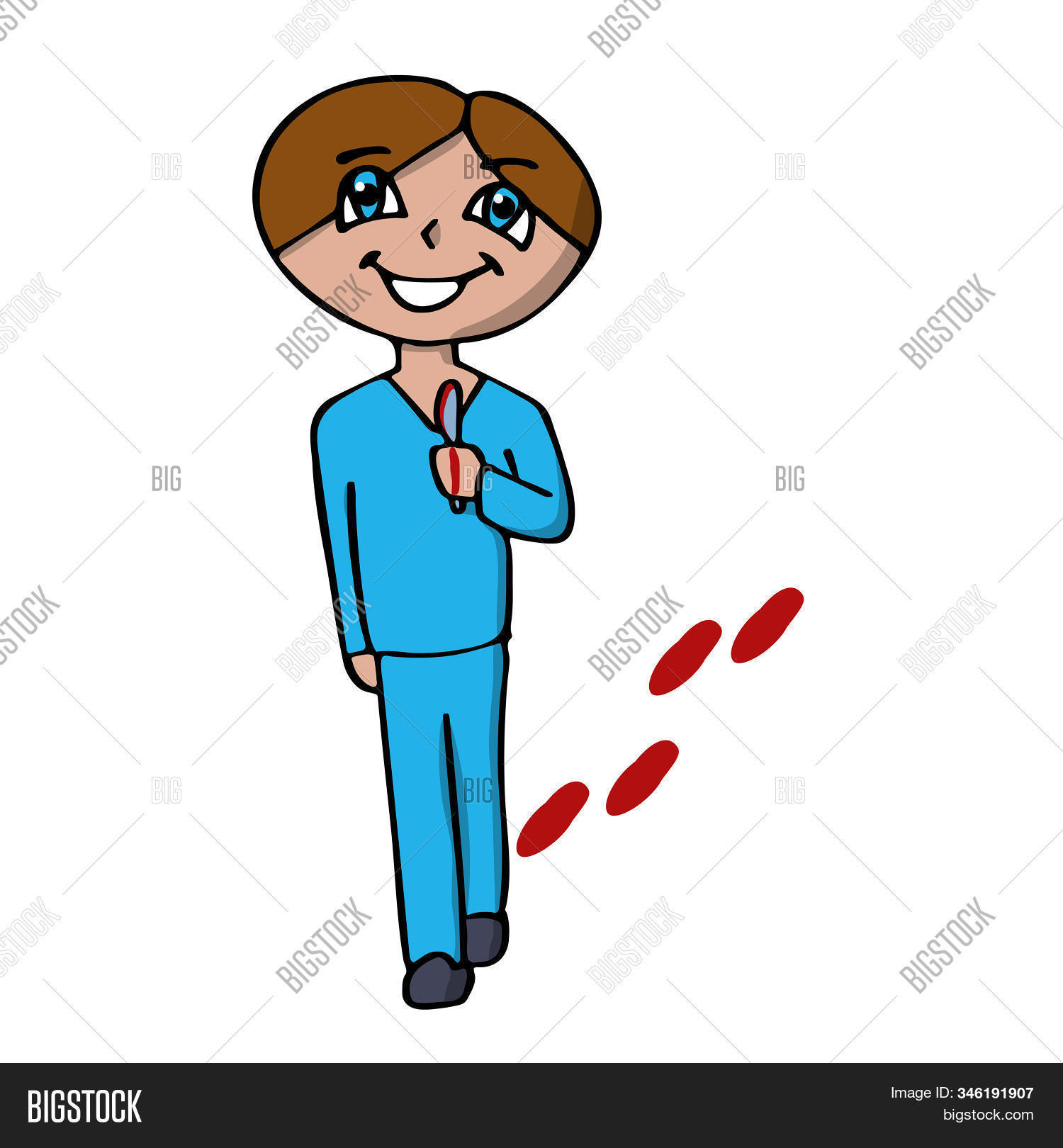 Creepy Surgeon Smiling Image & Photo (Free Trial) | Bigstock