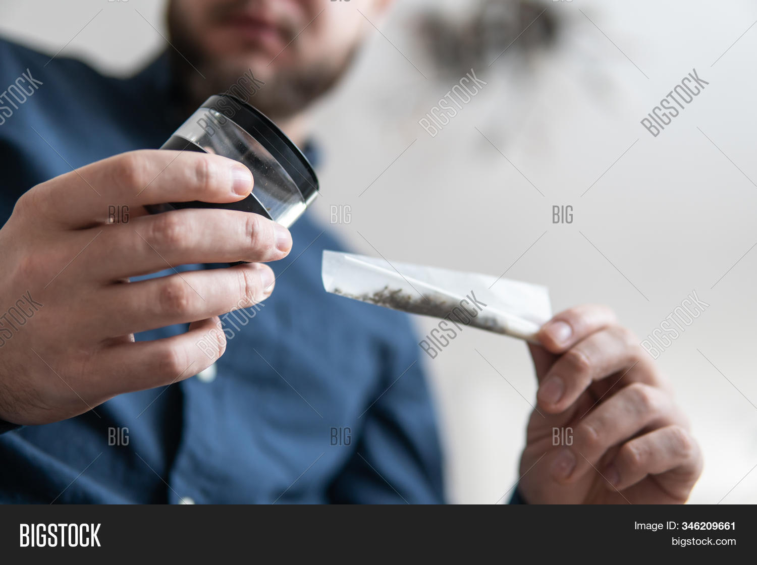 Preparing Joint Drug Image & Photo (Free Trial) | Bigstock
