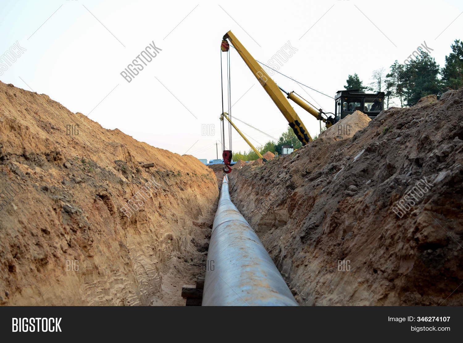 Dug Trench Ground Image & Photo (Free Trial) | Bigstock