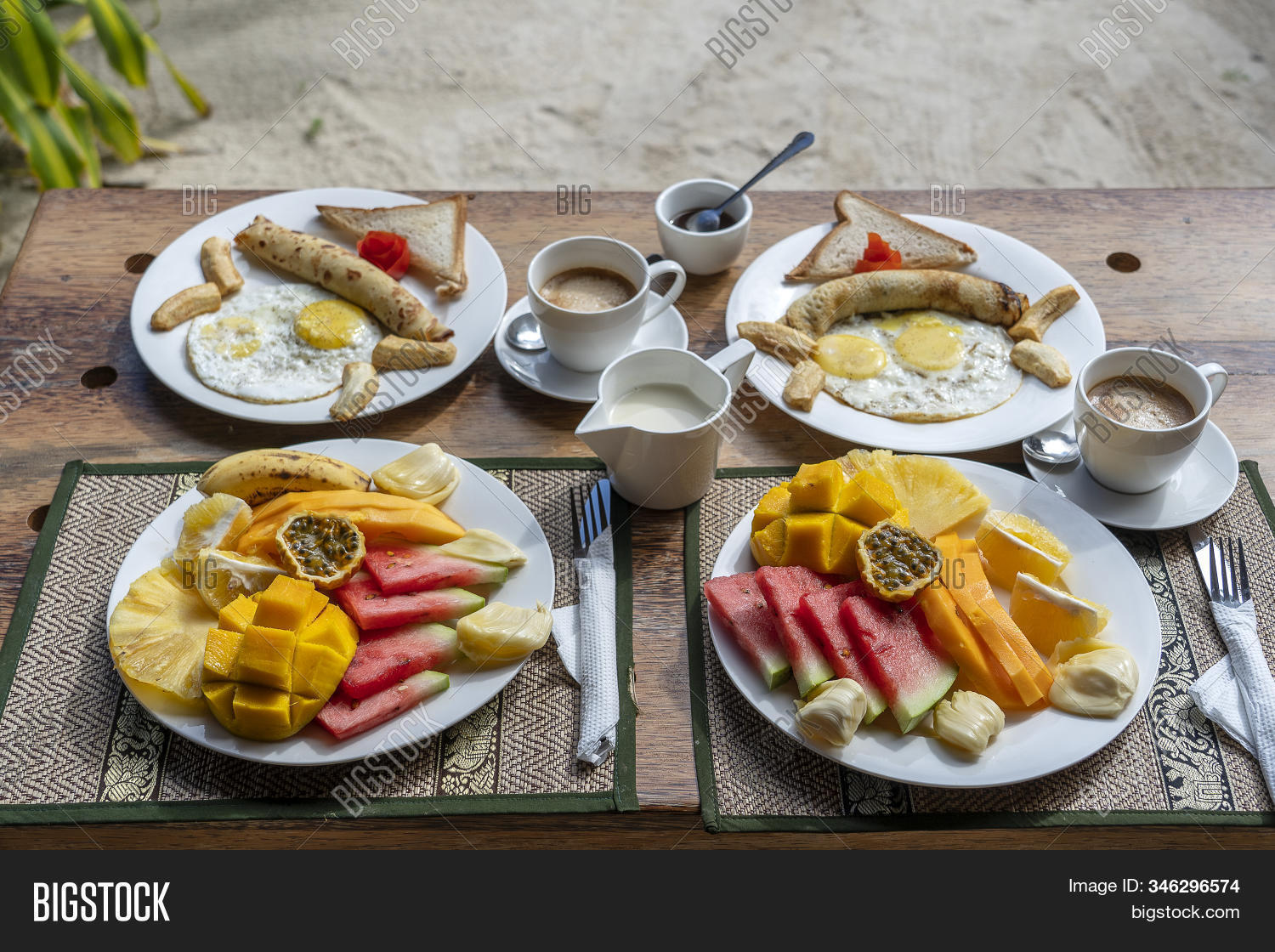 Tropical Breakfast Image & Photo (Free Trial) | Bigstock