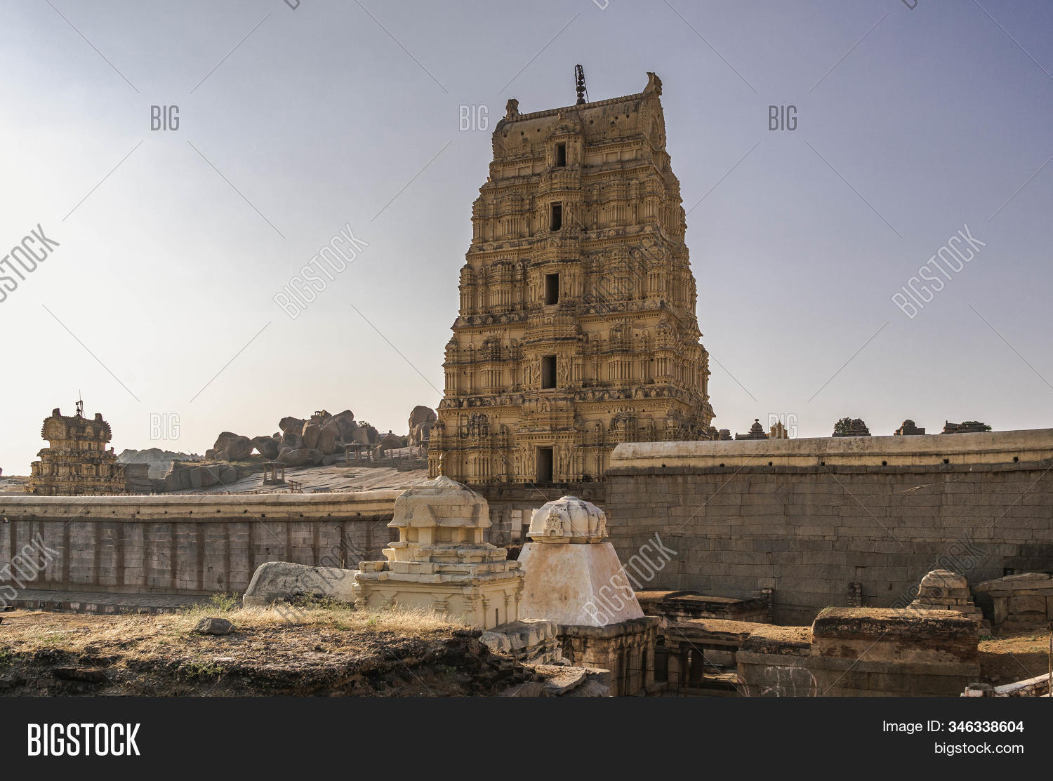 Vijayanagara Ruins Image & Photo (Free Trial) | Bigstock