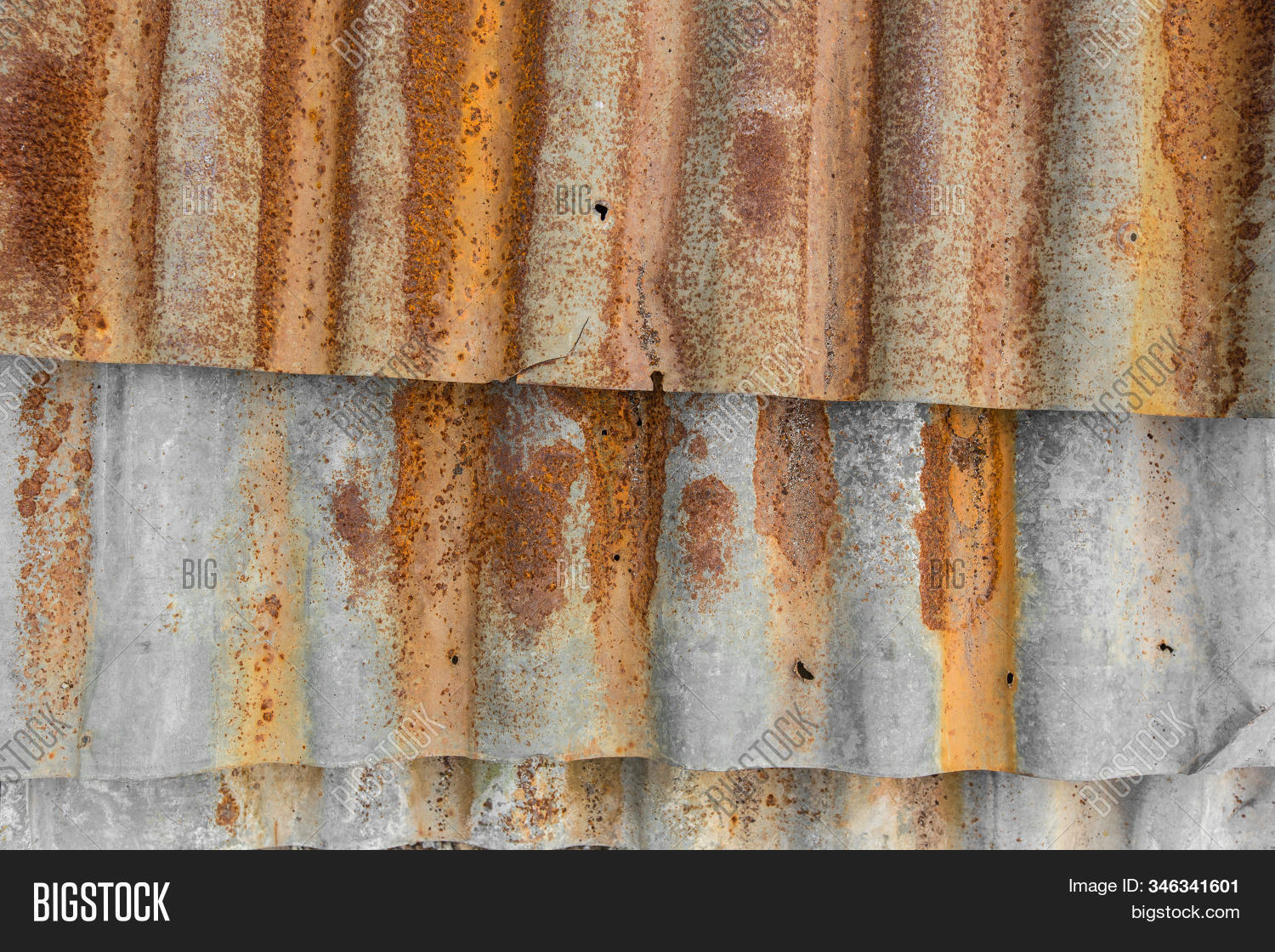 Pattern Rust On Zinc Image & Photo (Free Trial) | Bigstock
