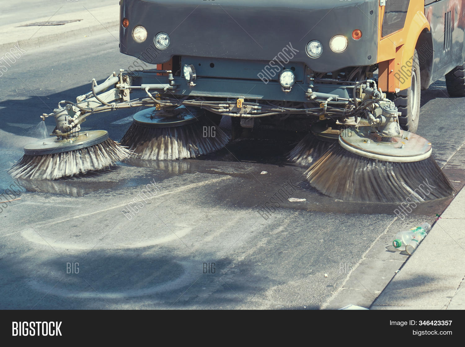 Street Sweeper Machine Image & Photo (Free Trial) | Bigstock