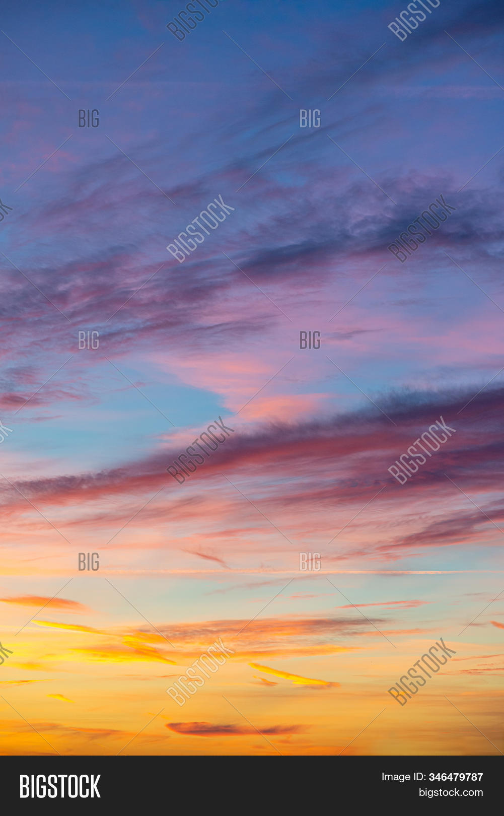 Evening Sunset Sky Image & Photo (Free Trial) | Bigstock
