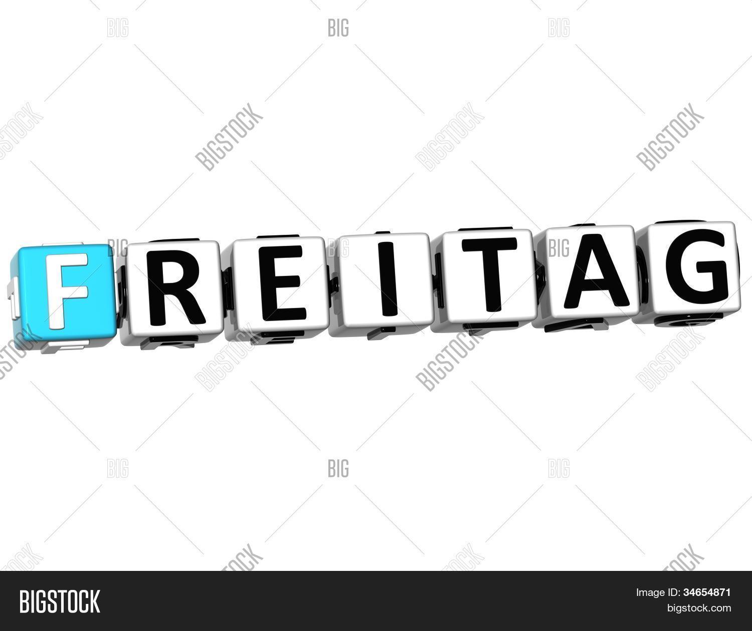 3D Friday German Image & Photo (Free Trial) | Bigstock