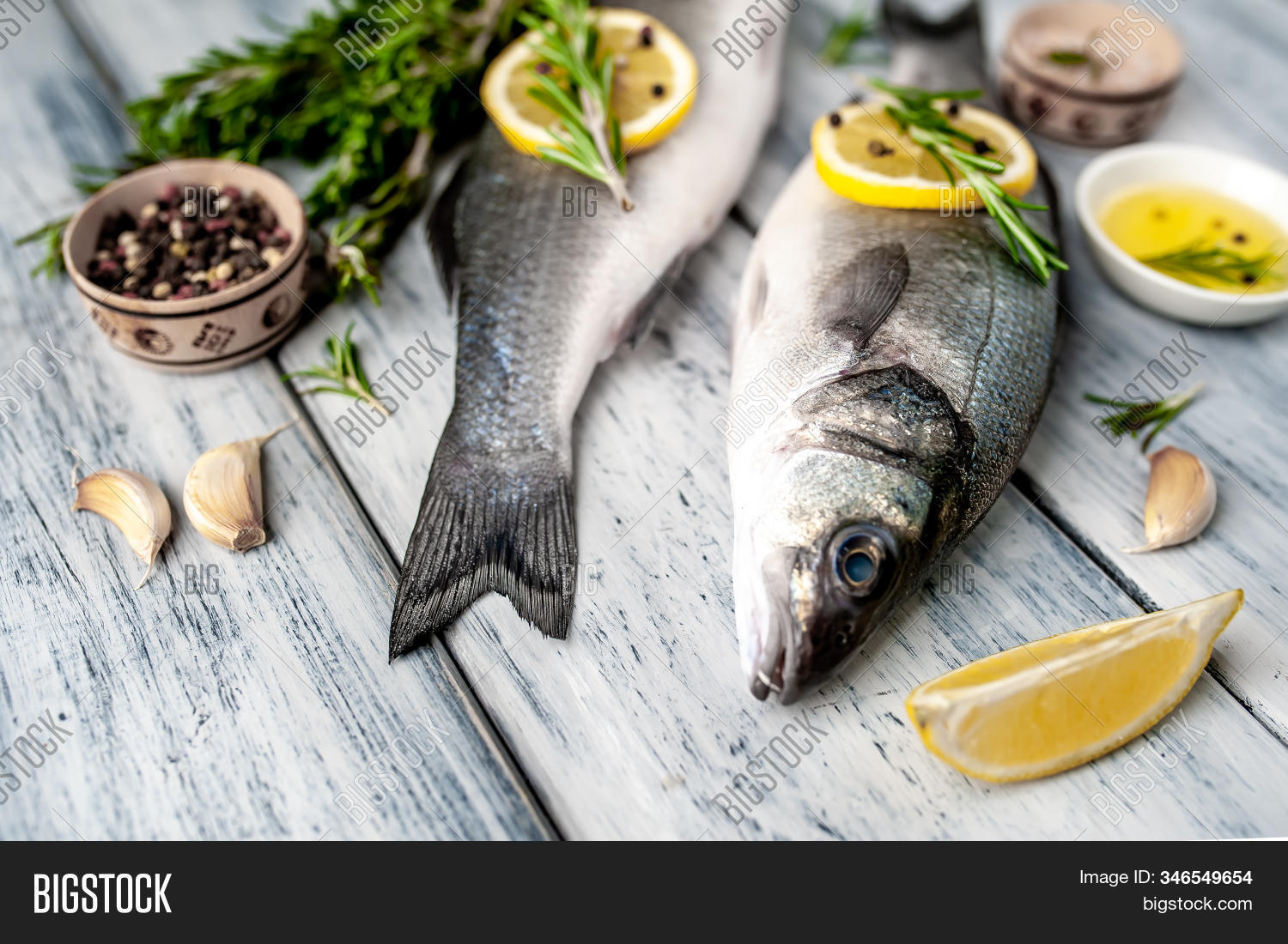 Fresh Fish Sea Bass. Image & Photo (Free Trial) | Bigstock