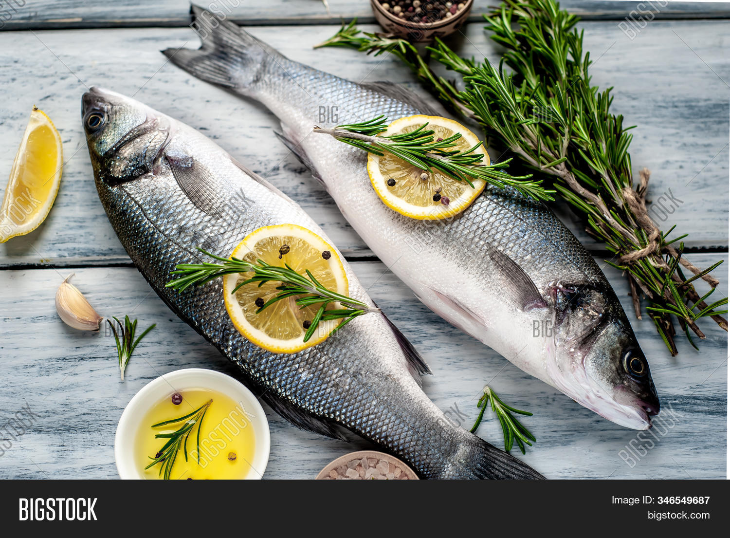 Fresh Fish Sea Bass. Image & Photo (Free Trial) | Bigstock