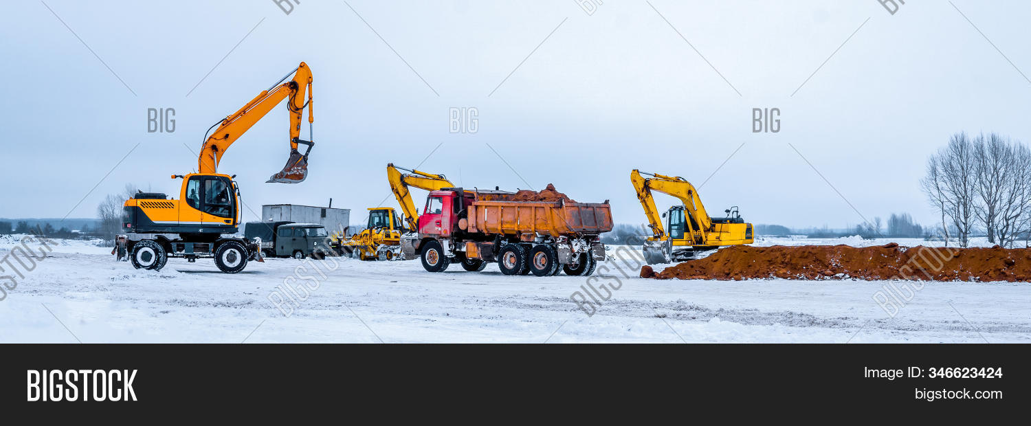 Construction Truck Image & Photo (Free Trial) | Bigstock