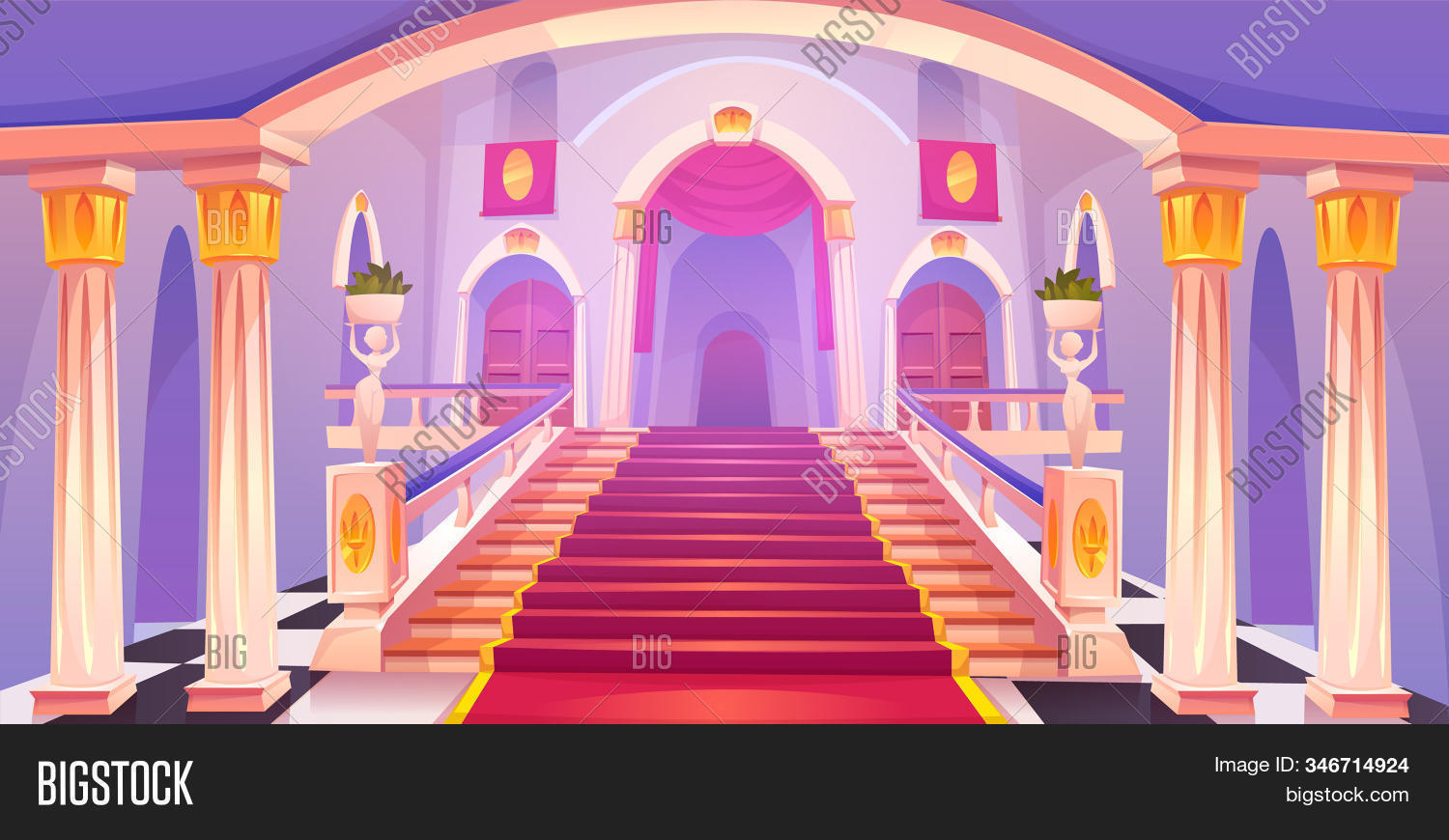 Castle Staircase, Image & Photo (Free Trial) | Bigstock