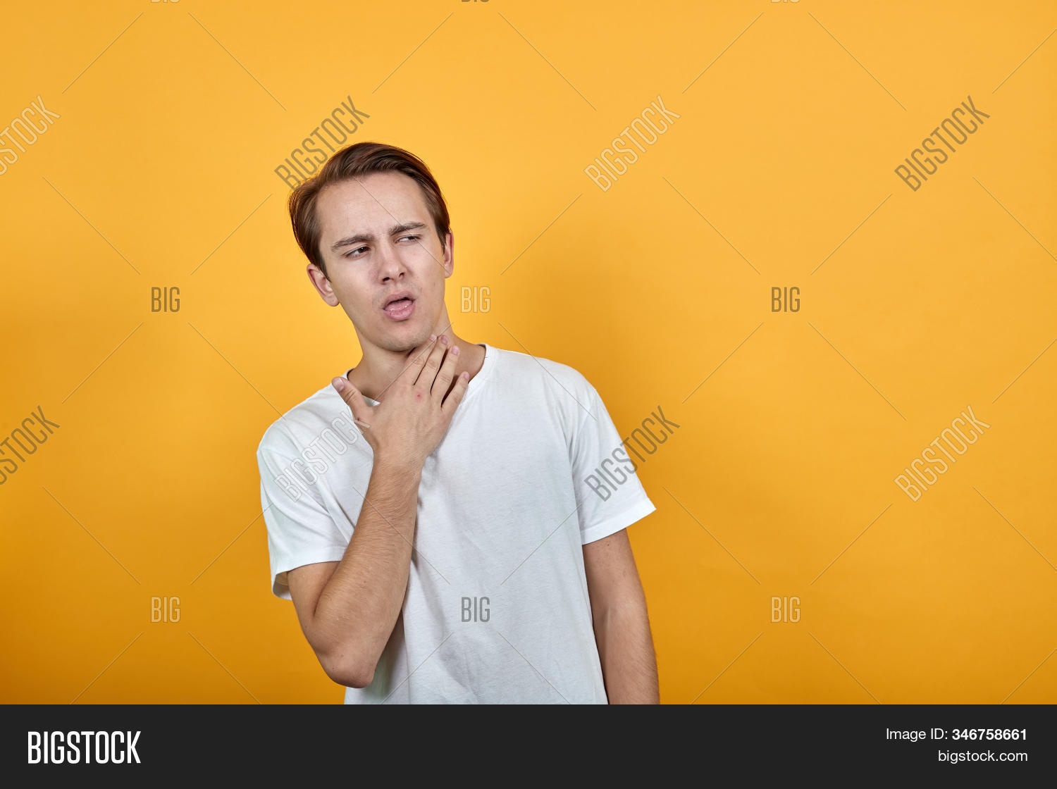 Man Turned His Head Image & Photo (Free Trial) | Bigstock