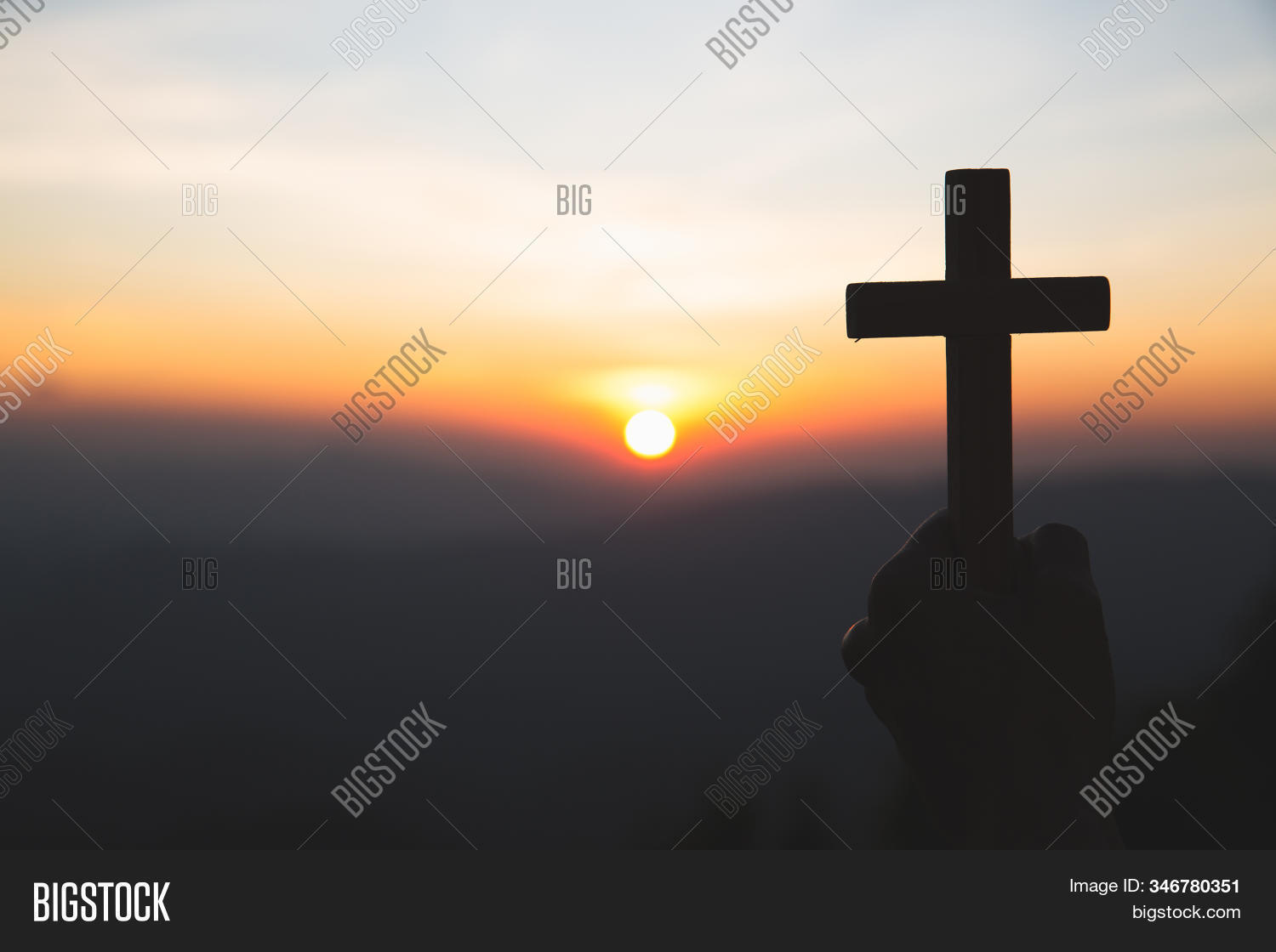 Hand Holding Cross. Image & Photo (Free Trial) | Bigstock