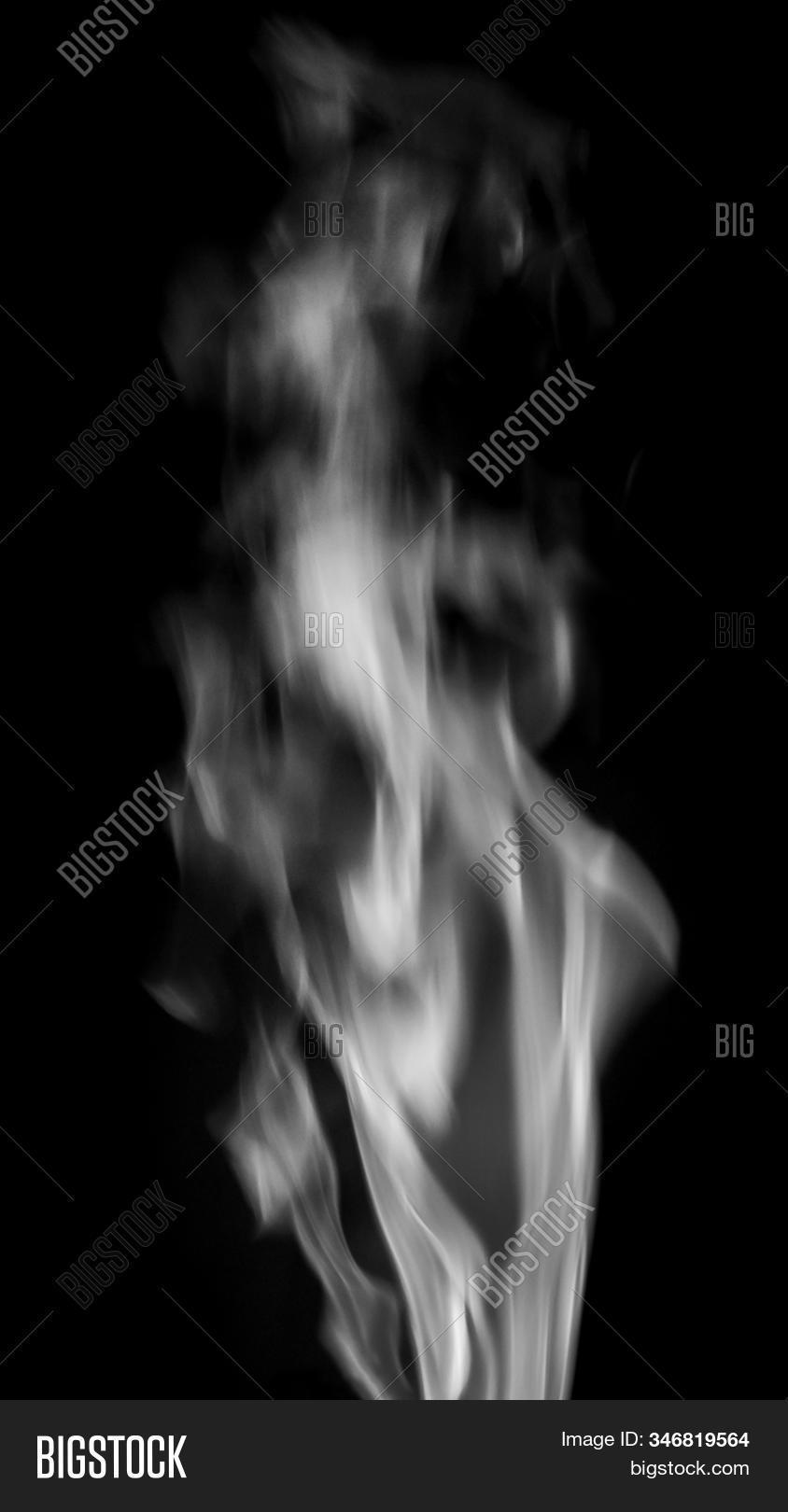 Smoke Steam On Black Image & Photo (Free Trial) | Bigstock