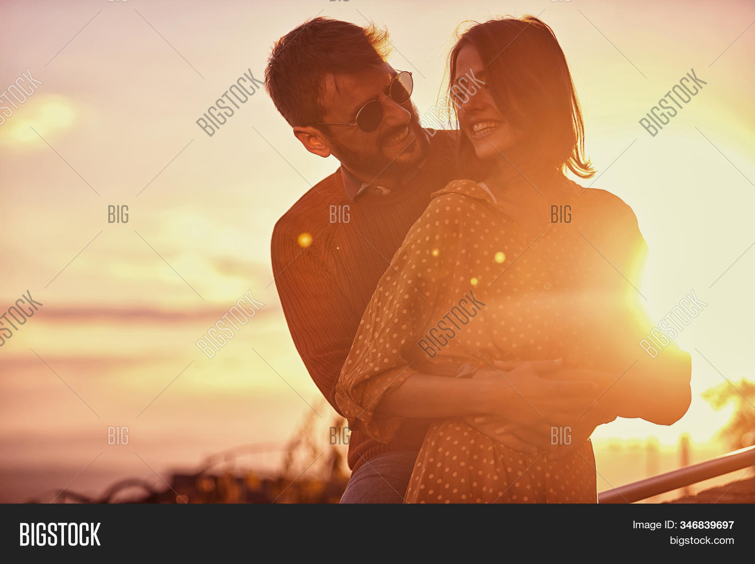 Happy Romantic Couple Image & Photo (Free Trial) | Bigstock