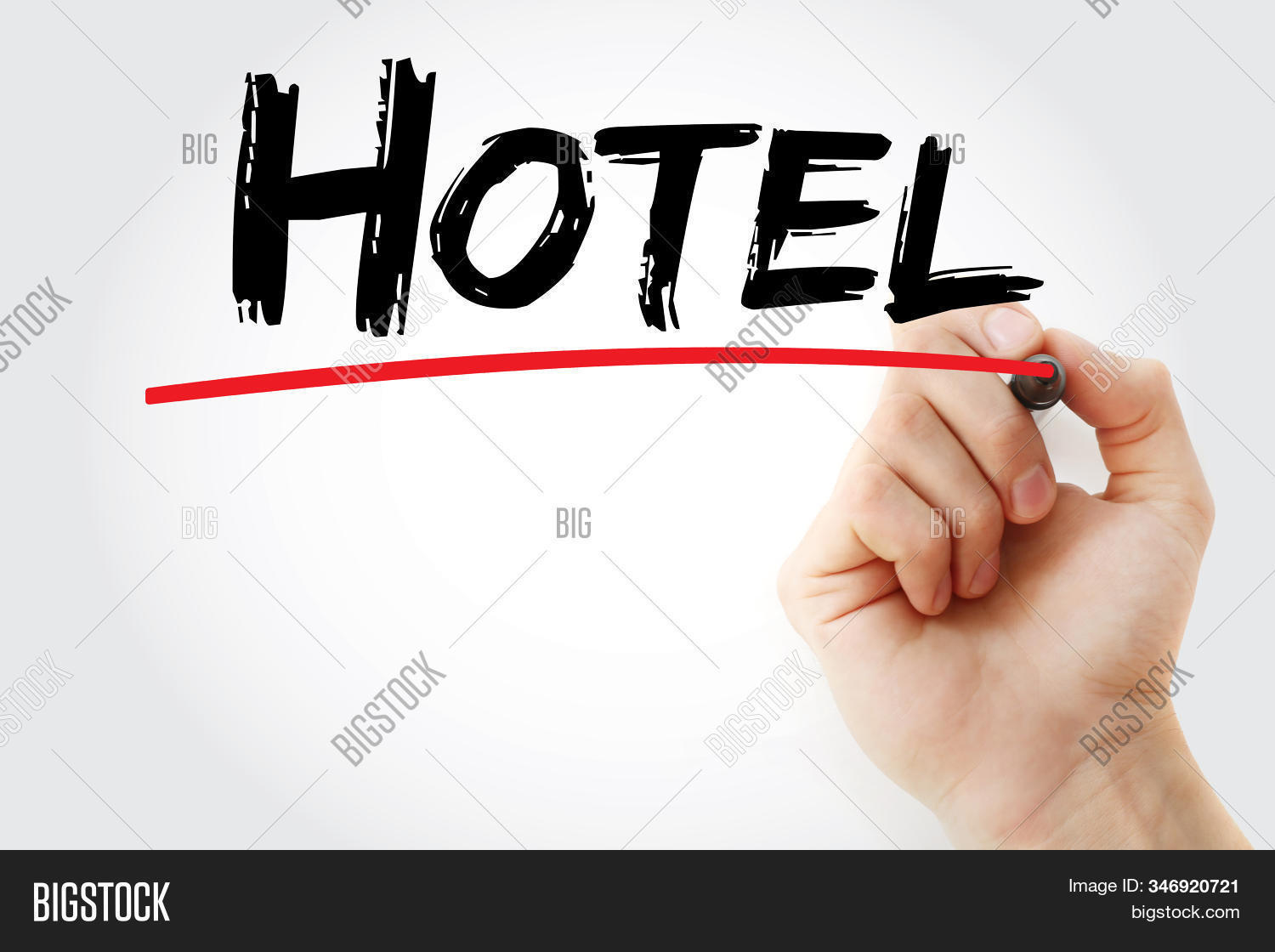 Hotel - Text Marker, Image & Photo (Free Trial) | Bigstock