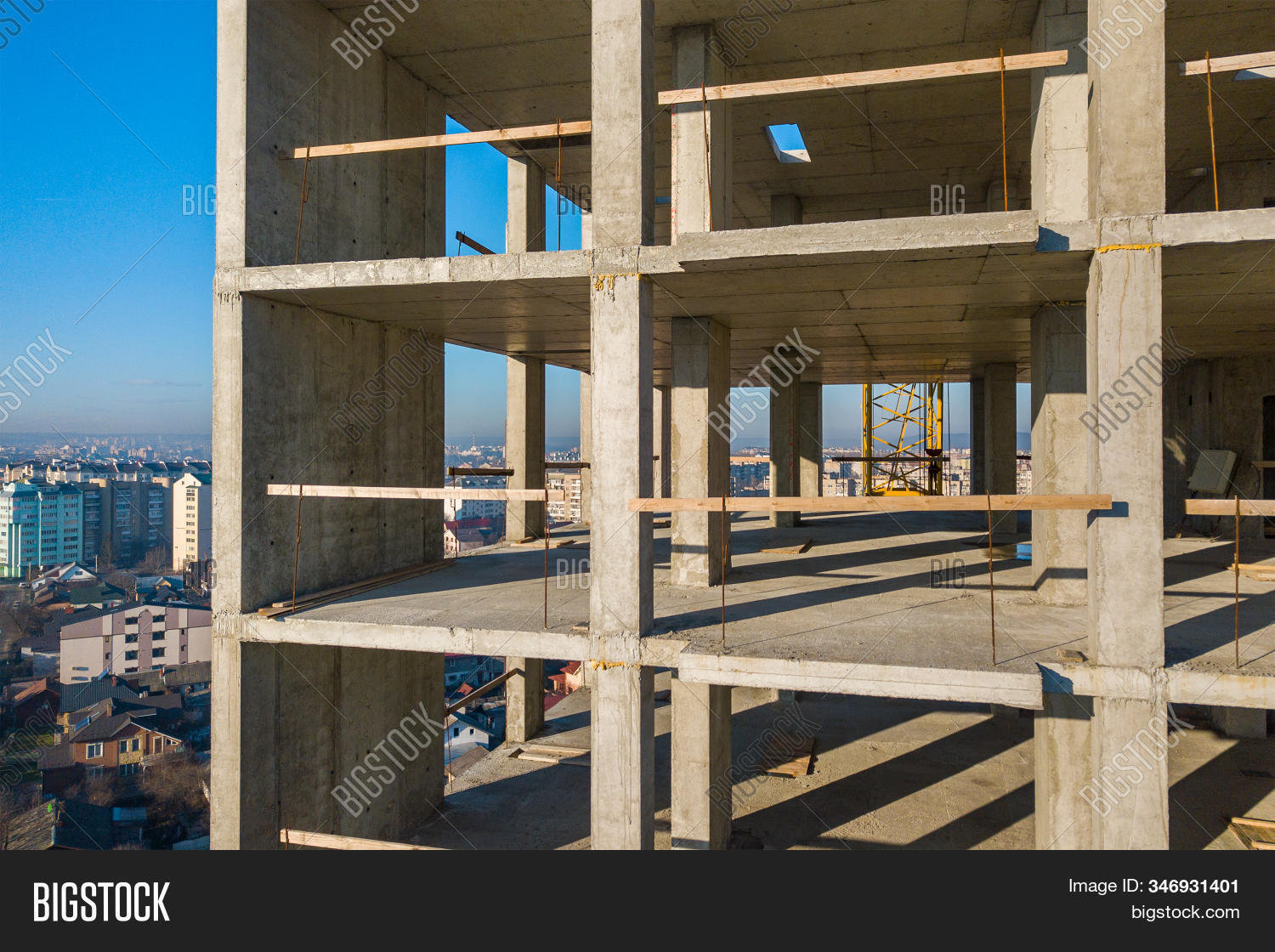 Aerial View Concrete Image & Photo (Free Trial) | Bigstock