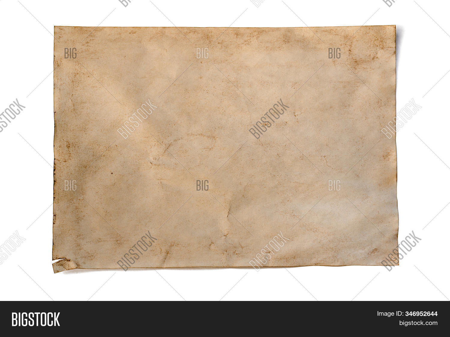 Sheet Dirty Old Paper Image & Photo (Free Trial) | Bigstock