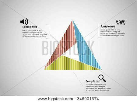 Triangle Infographic Vector & Photo (Free Trial) | Bigstock