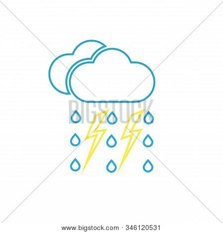 Raindrops Icon Logo Vector & Photo (Free Trial) | Bigstock