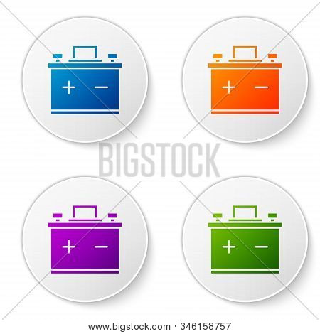 Color Car Battery Vector & Photo (Free Trial) | Bigstock