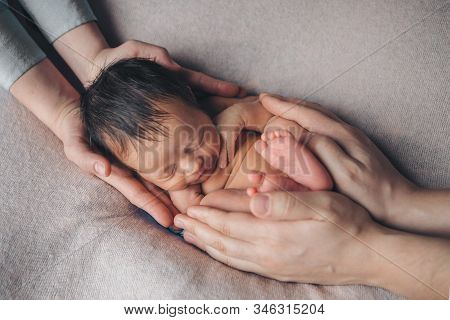 Newborn Baby Lying On Image & Photo (Free Trial) | Bigstock