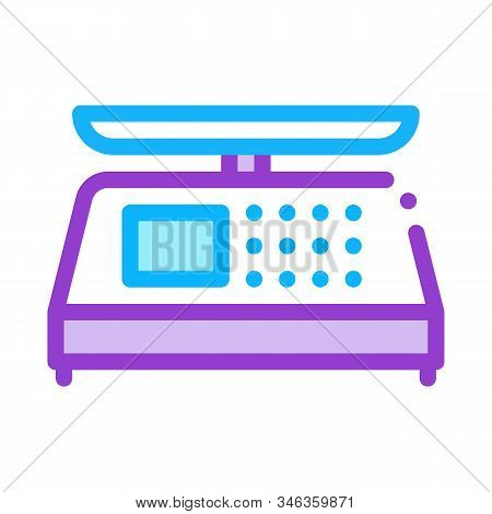 Electronic Scale Icon Vector & Photo (Free Trial) | Bigstock