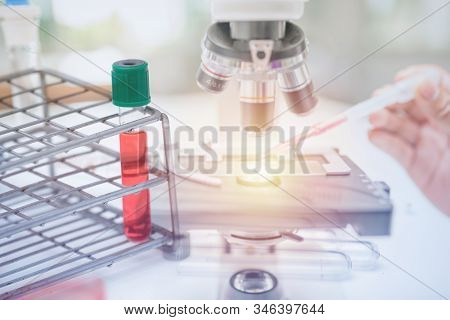 Microscope On Table Image & Photo (Free Trial) | Bigstock