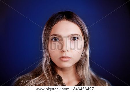 Young Woman Wide Eyes Image & Photo (Free Trial) | Bigstock