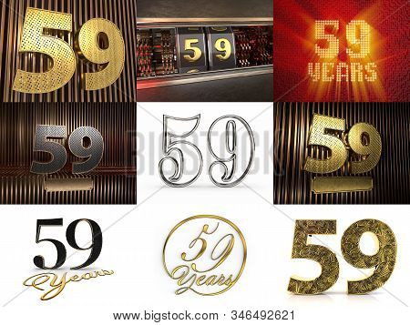Set Number 59 (number Image & Photo (Free Trial) | Bigstock
