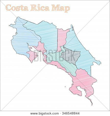 Costa Rica Hand-drawn Vector & Photo (Free Trial) | Bigstock