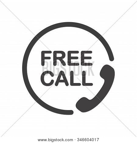Free Call Icon. Vector & Photo (Free Trial) | Bigstock