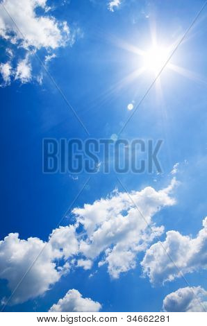 Sunny Sky Background Image & Photo (Free Trial) | Bigstock
